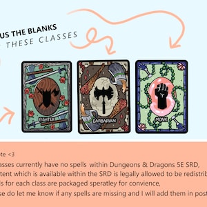 All Classes - All 5e SRD Spells - Mega Bundle - Etsy