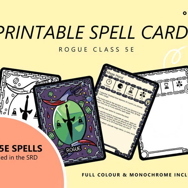 Dnd Character Sheet Arcane Trickster - Etsy