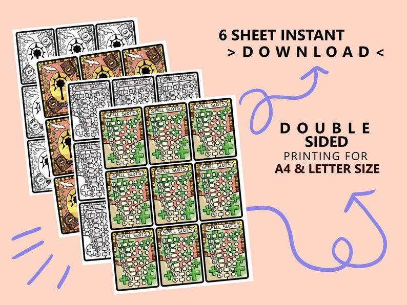 Cleric 5e Spell Slot Tracker Printable - Etsy