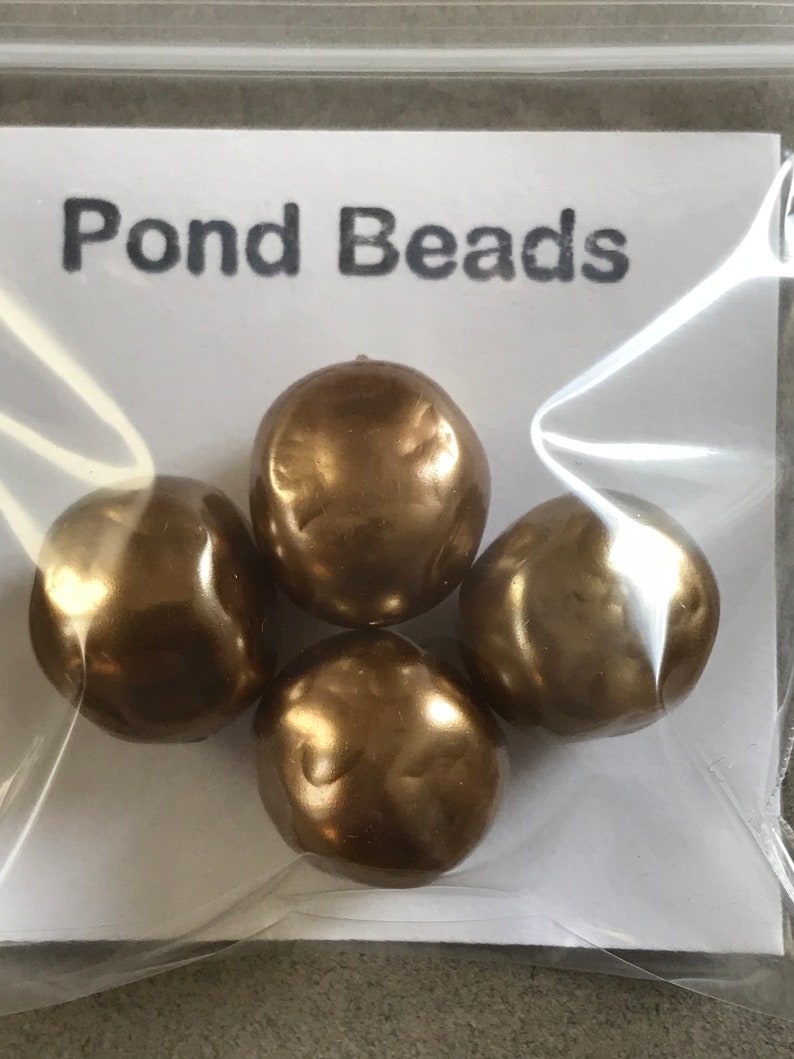 Vintage Coin Gold Pearl Miriam Haskell Beads 20mm - Etsy