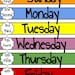Days of the Week, Months of the Year, Printable, Vipkid, Gogokid ...