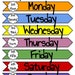 Days of the Week, Months of the Year, Printable, Vipkid, Gogokid ...