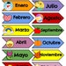 Days of the Week, Months of the Year, Printable, Classroom Prop ...