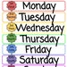 Days of the Week, Months of the Year, Printable, Vipkid, Gogokid ...