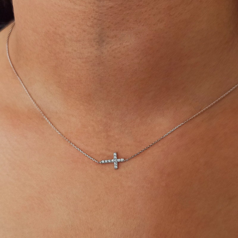 Sideways Cross - Etsy