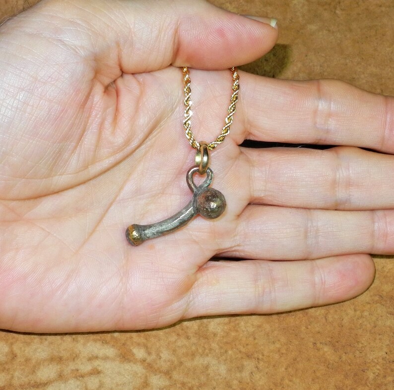 Ancient Phallus Amulet W/ 14k Gold Loop 2000 Yr Old Roman - Etsy