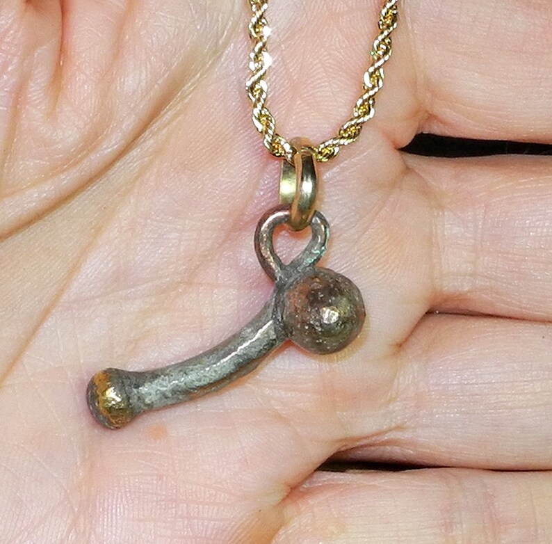 Ancient Phallus Amulet W/ 14k Gold Loop 2000 Yr Old Roman - Etsy