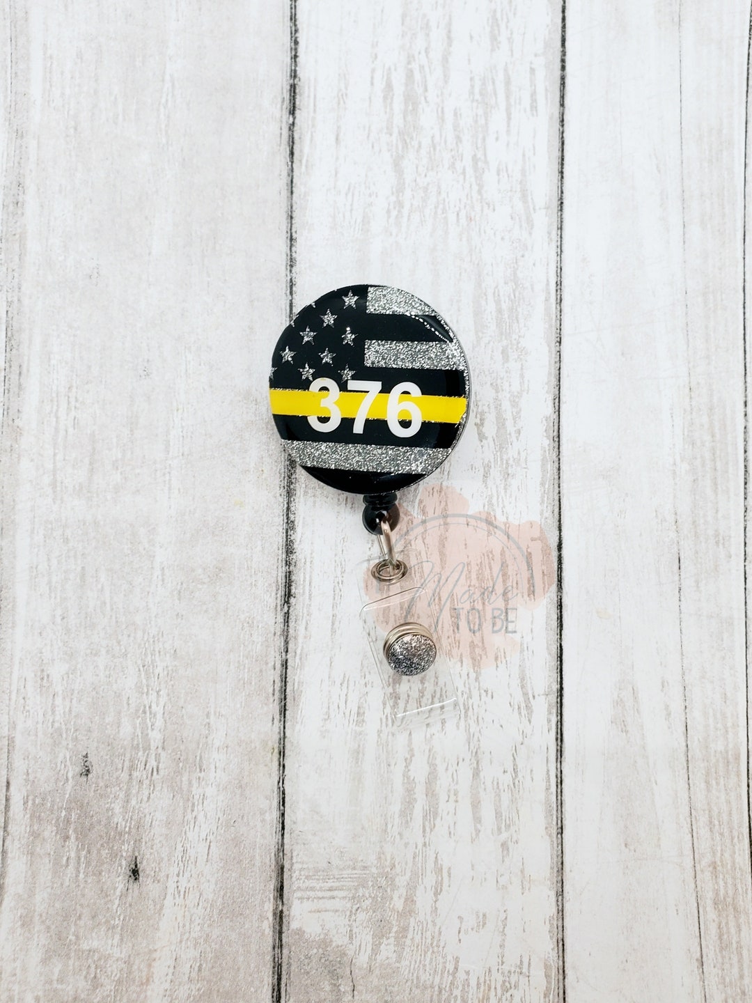 Thin Line Badge Reel, First Responder, Badge Reel, Custom Badge Reel ...