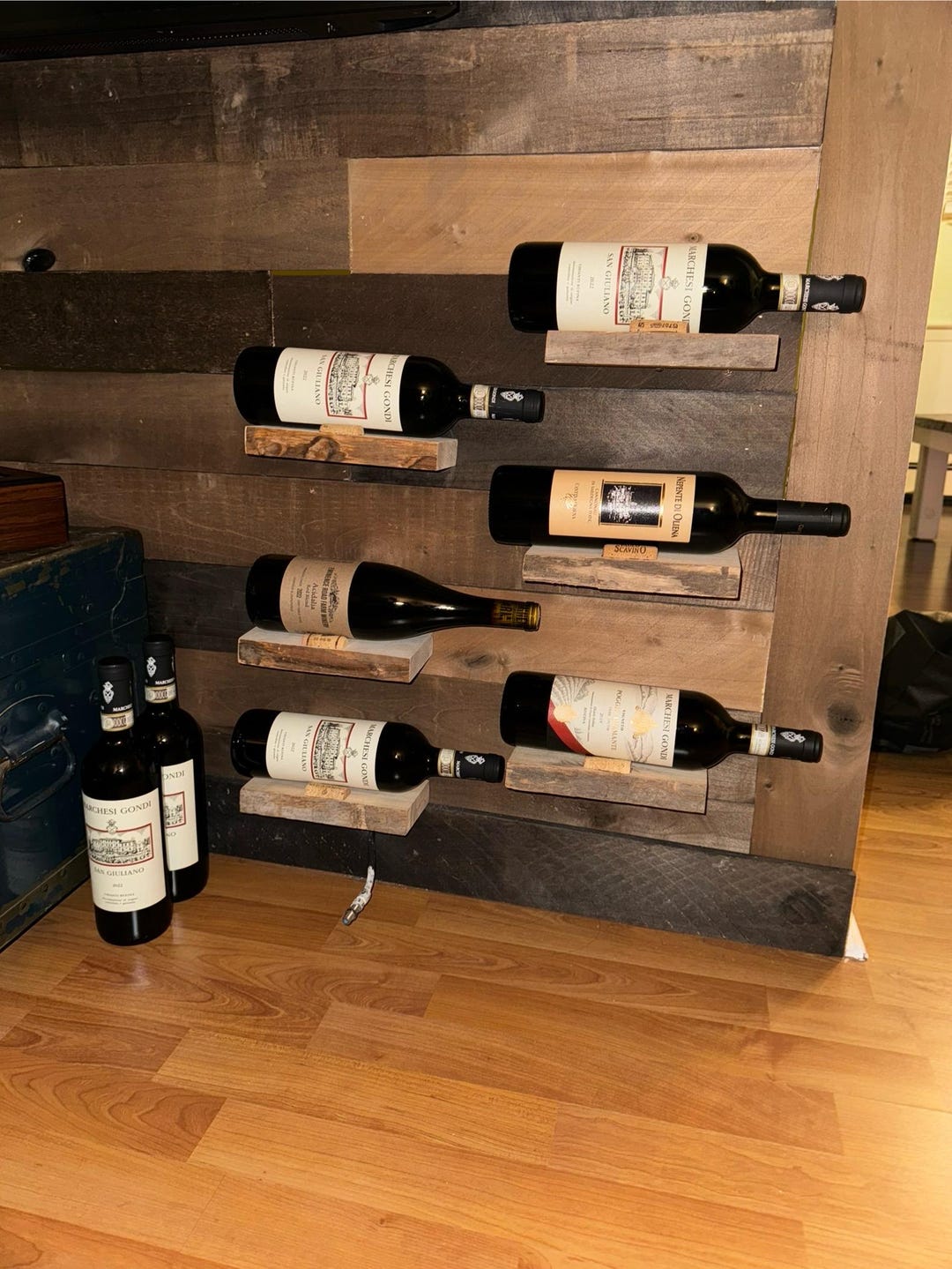 Floating Wine Rack Shelf - Etsy