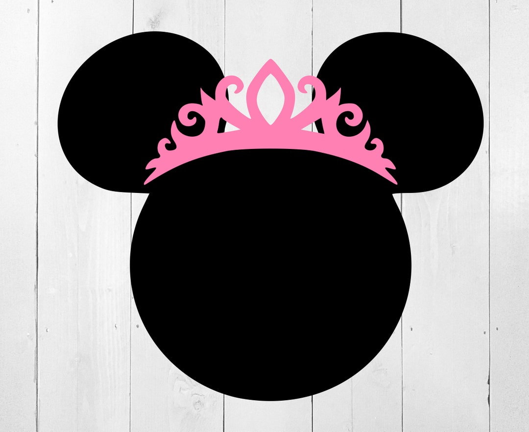 Mouse Princess SVG, Mouse Ears SVG, Theme Park Mouse Princess SVG ...