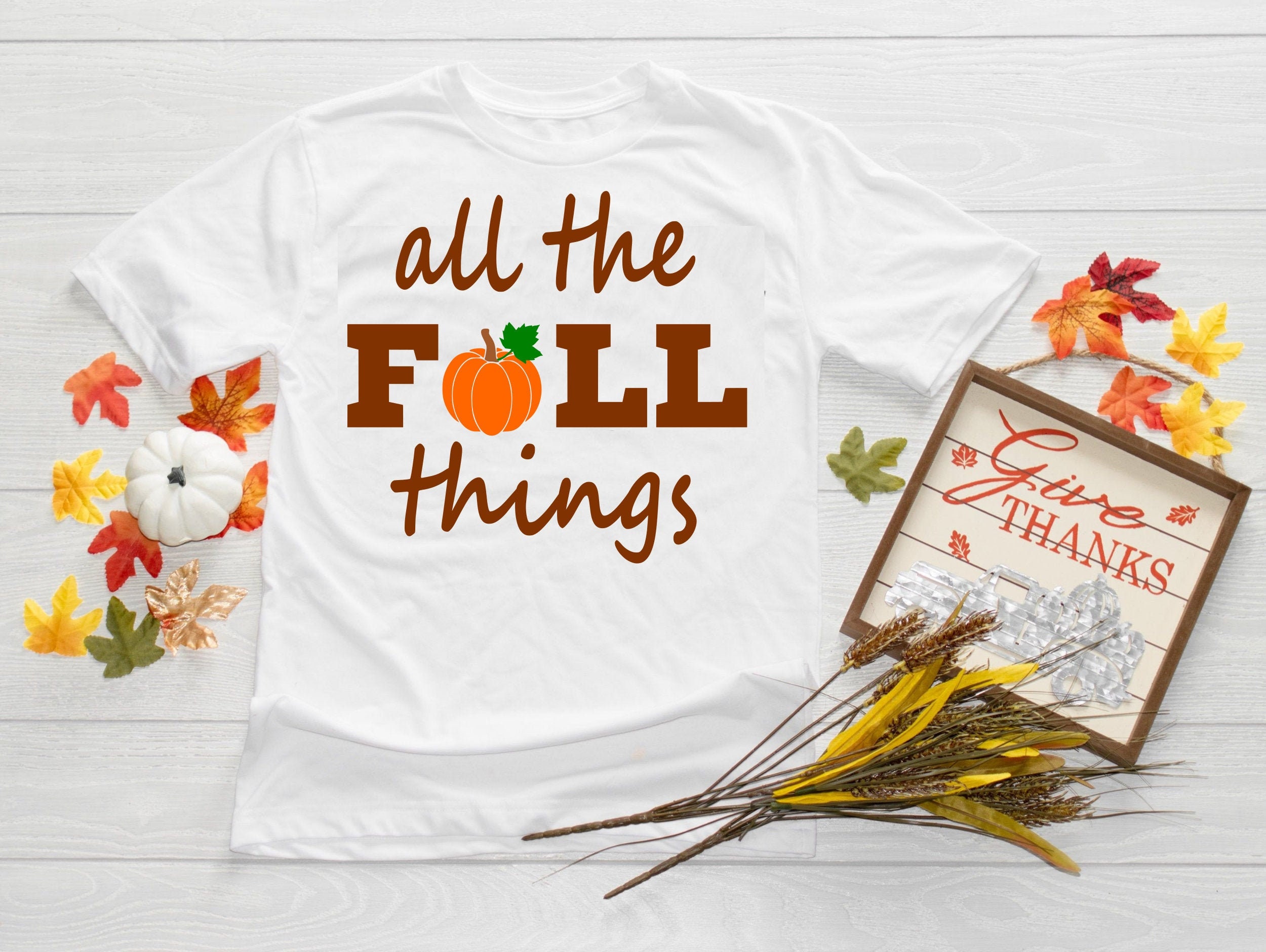 All the Fall Things SVG Fall Things SVG Fall SVG Pumpkin | Etsy