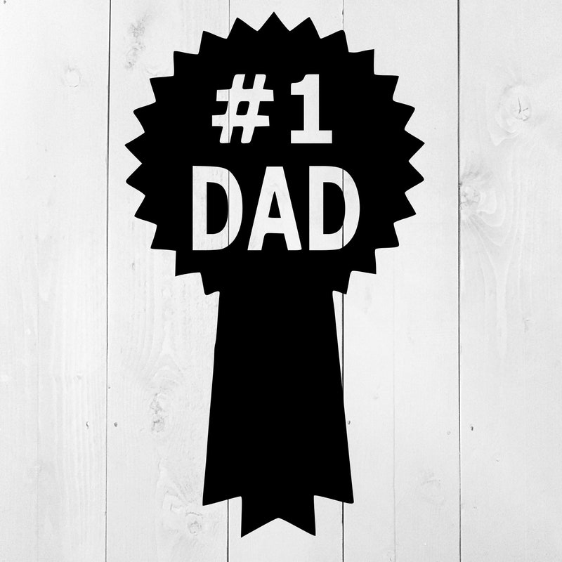 Number 1 Dad Clipart - Etsy