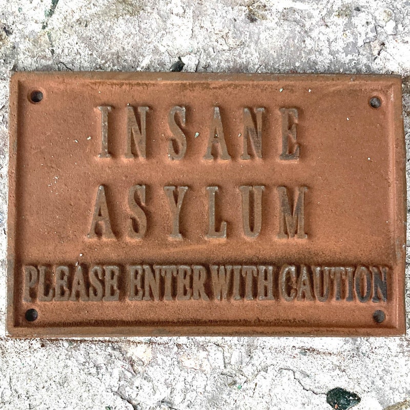 Insane Asylum - Etsy