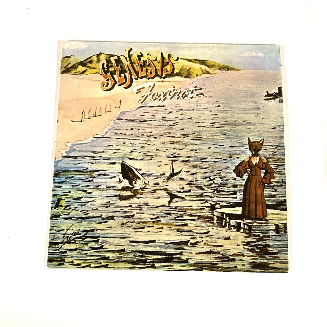 Genesis Music Foxtrot Vinyl Record, Vintage Album From Genesis - Etsy