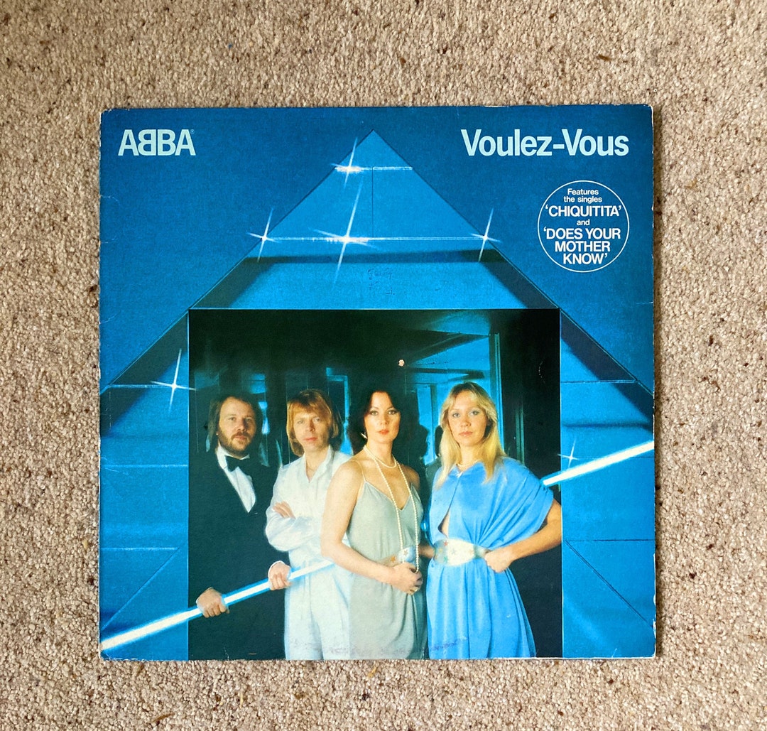ABBA vinyl ABBA records Vintage ABBA Retro vinyl Vinyl collection Classic pop records 1970s ...