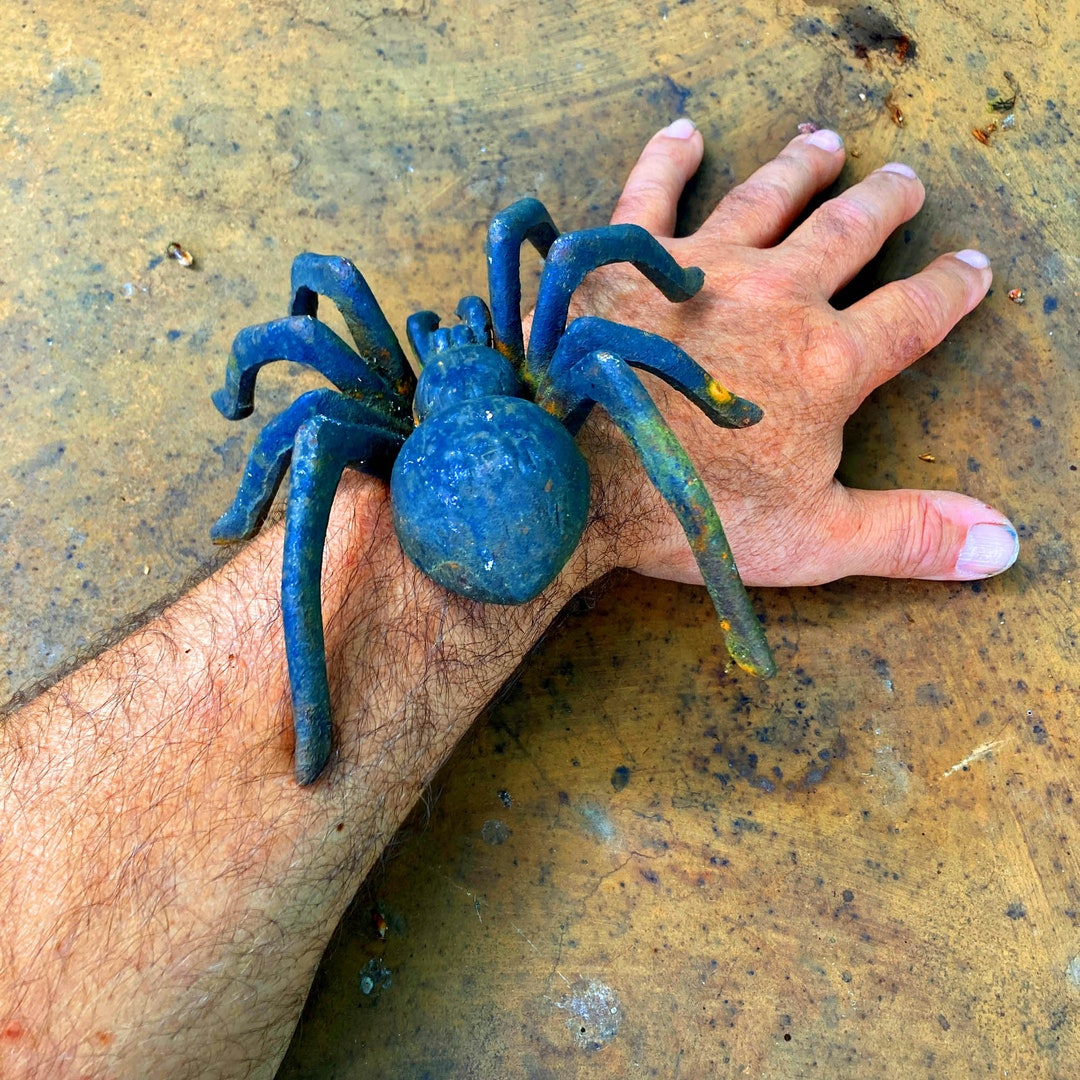 Large Doorstop Spider, Cast Metal - Etsy