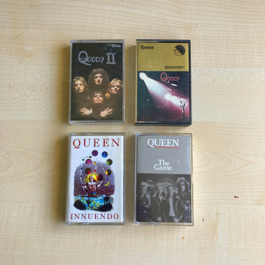 Queen Music Cassettes X4 - Etsy