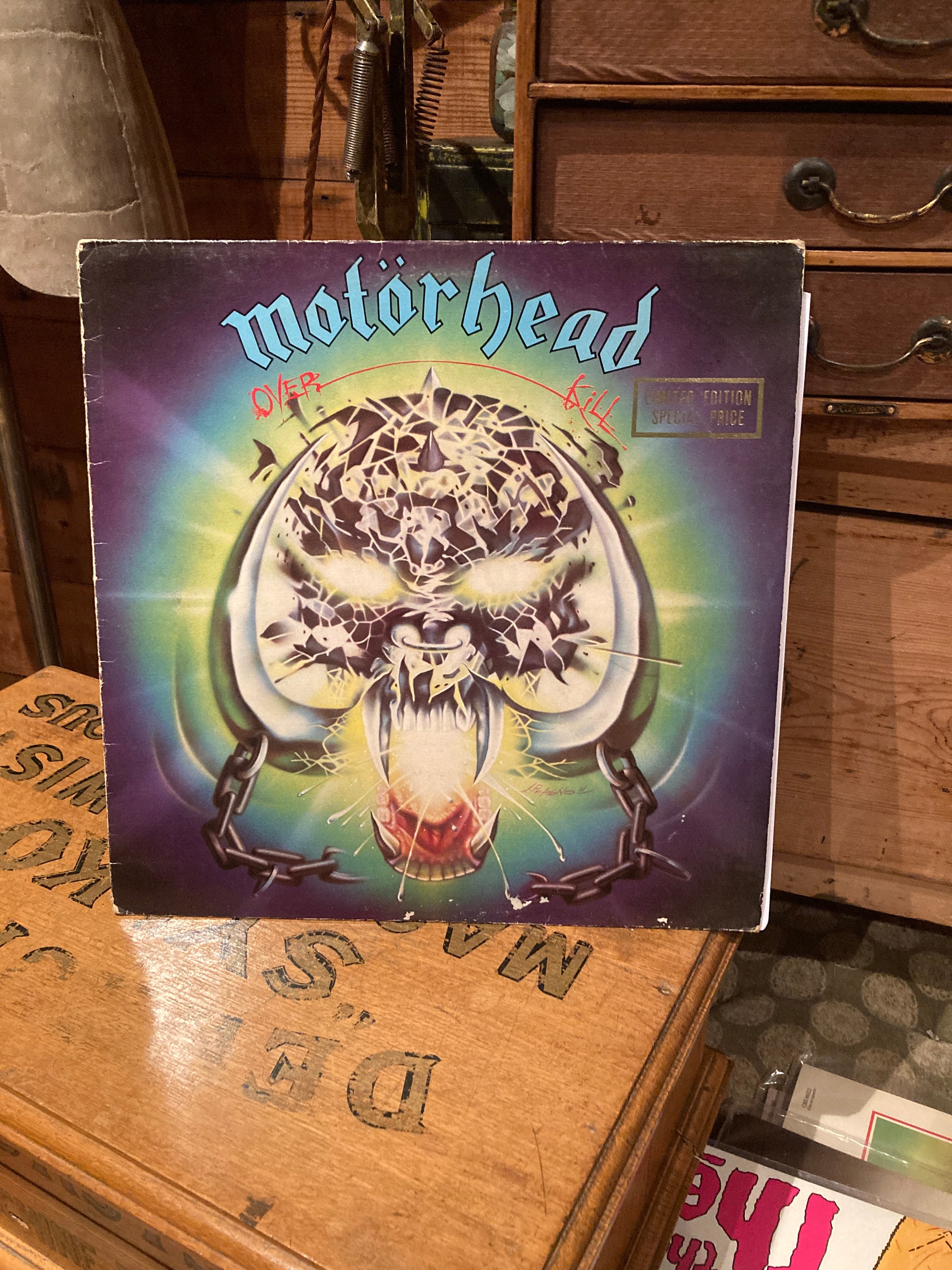 Motorhead Overkill Album Cover