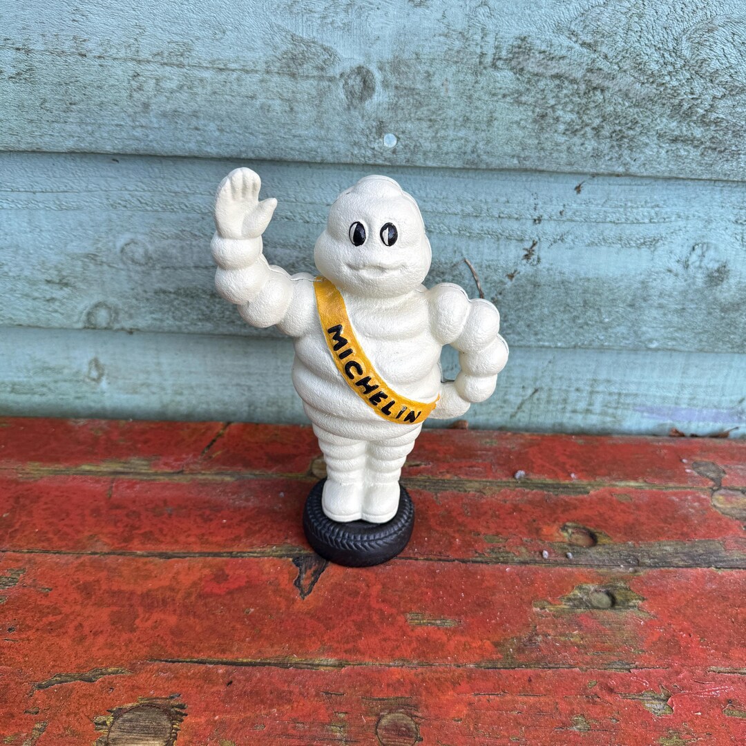 Michelin Man Cast Iron Statue Money Box Vintage Advertising - Etsy