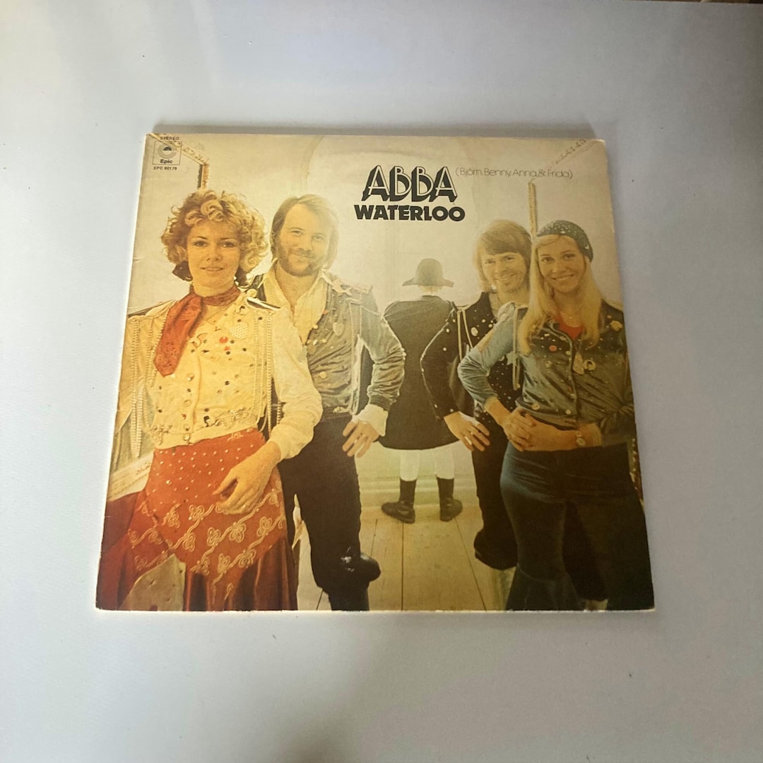 Abba Vinyl "waterloo" Vintage Records by Agnetha Benny Bjorn Anni Frid From Late 1970s - Etsy