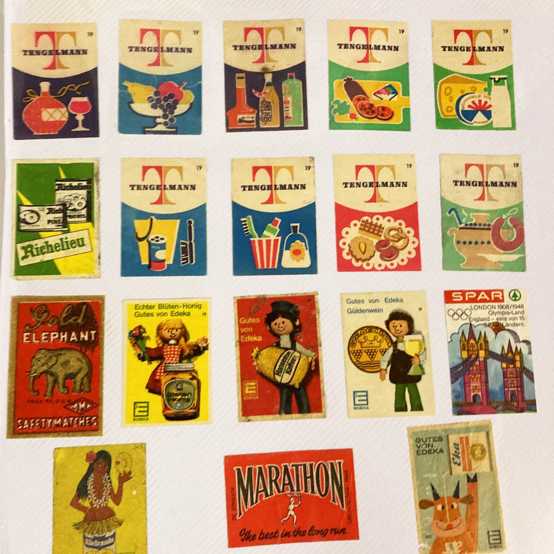 Vintage Matchbox Covers Post Cards and Supplies Topograph Boxes Vintage ...