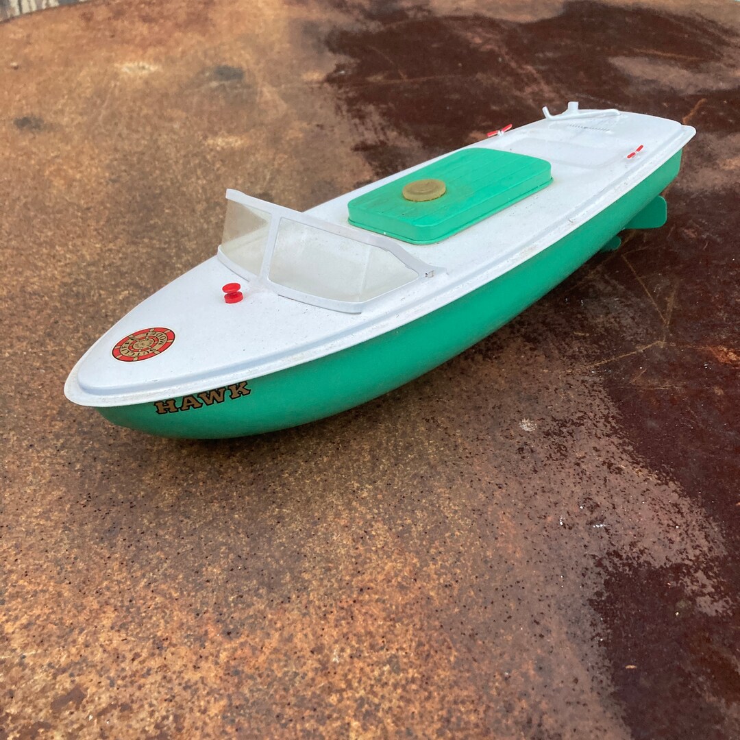 Clockwork Toys Boats Sutcliffe Tinplate Boats Hawk Speed - Etsy UK