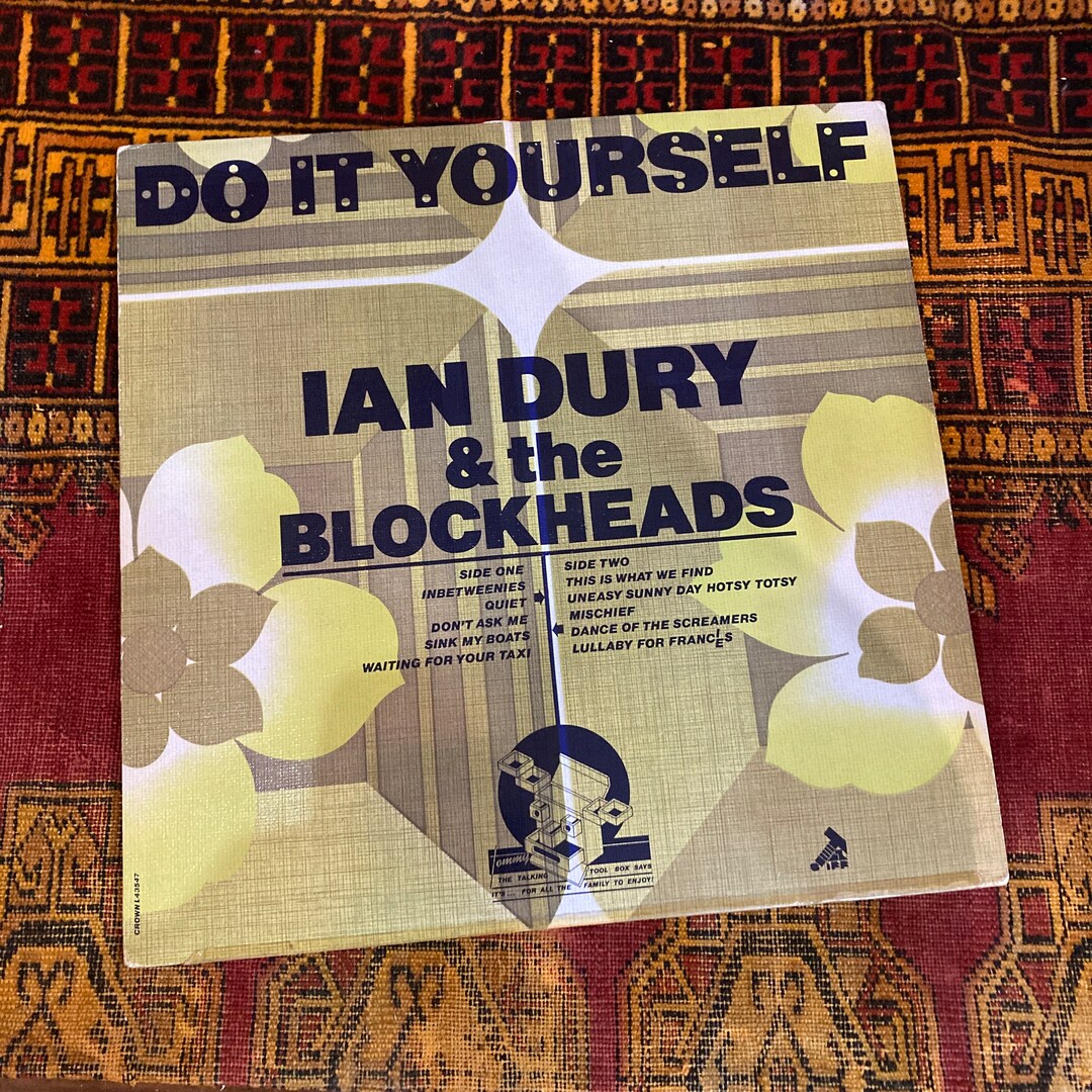 Ian Dury Vinyl Do It Yourself Exellent Condition Vintage Vinyl Album ...