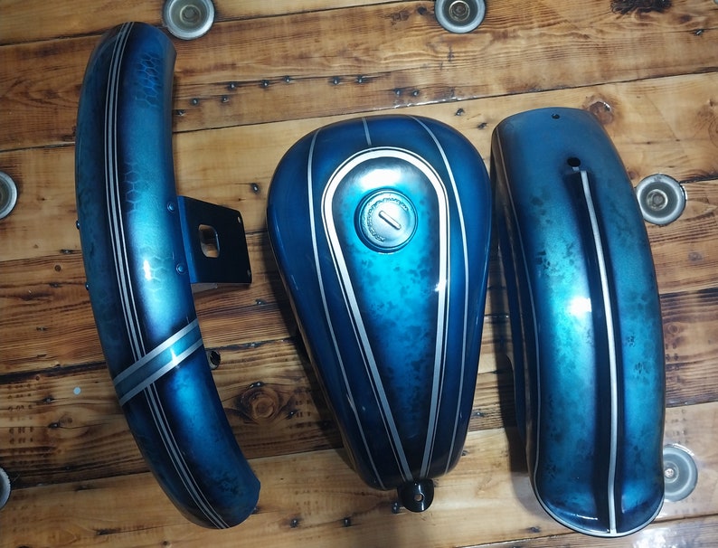 Custom Motorcycle Gas Tank and Fender - Etsy