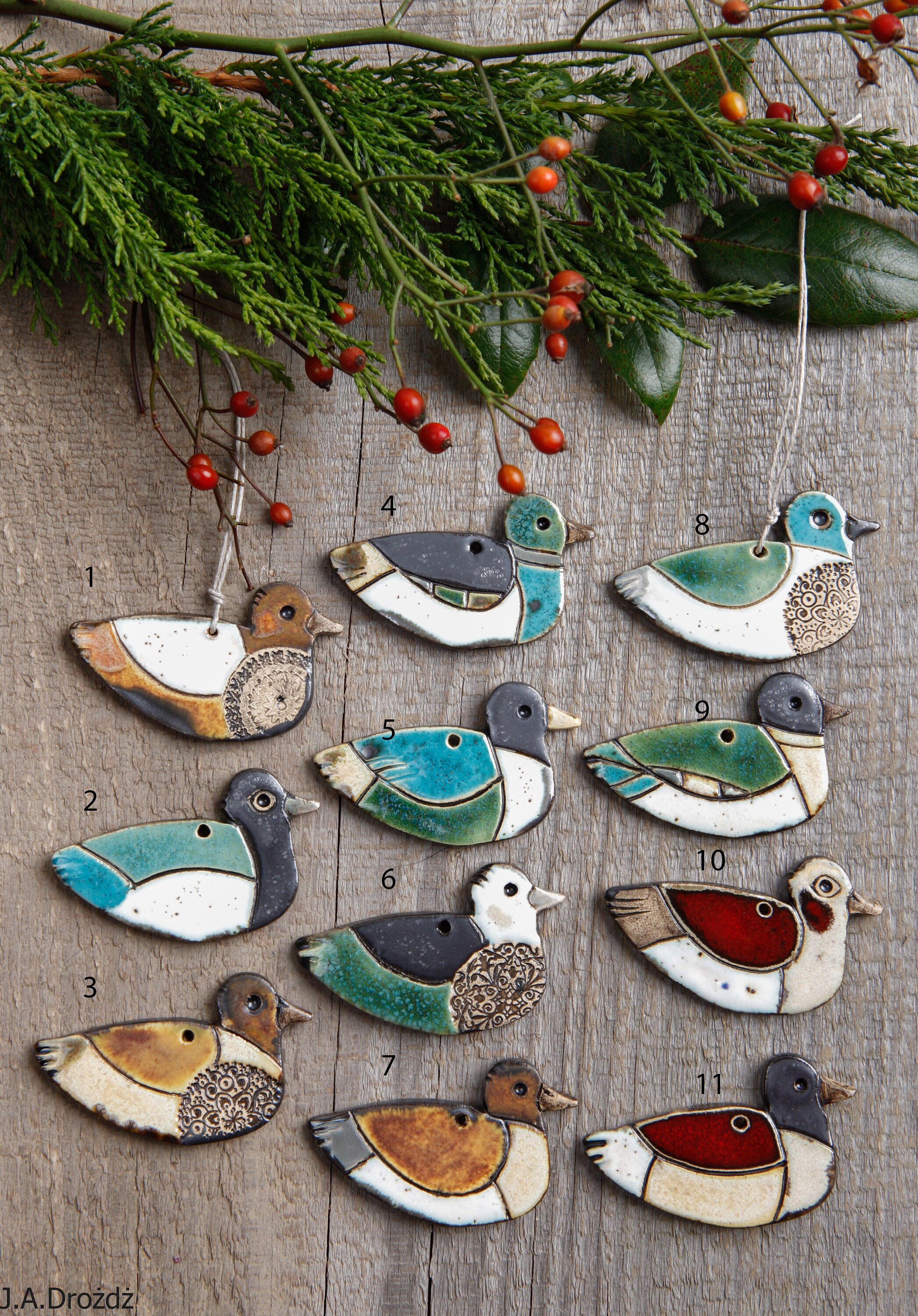 Hanging Ducks Decorative Pendant - Etsy