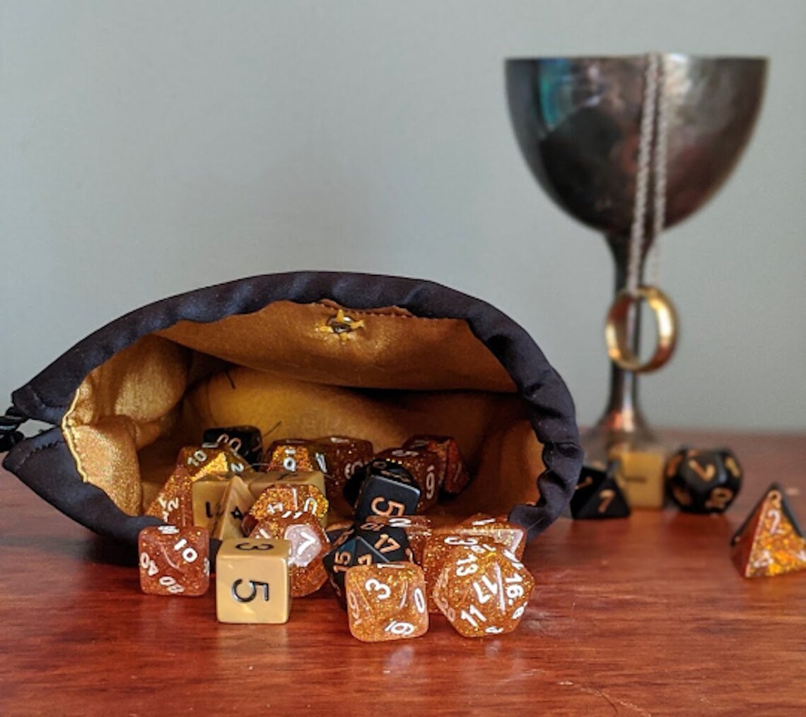 5 Lord of the Rings D&D Dice Bags / Lotr Dice Bags / War of - Etsy