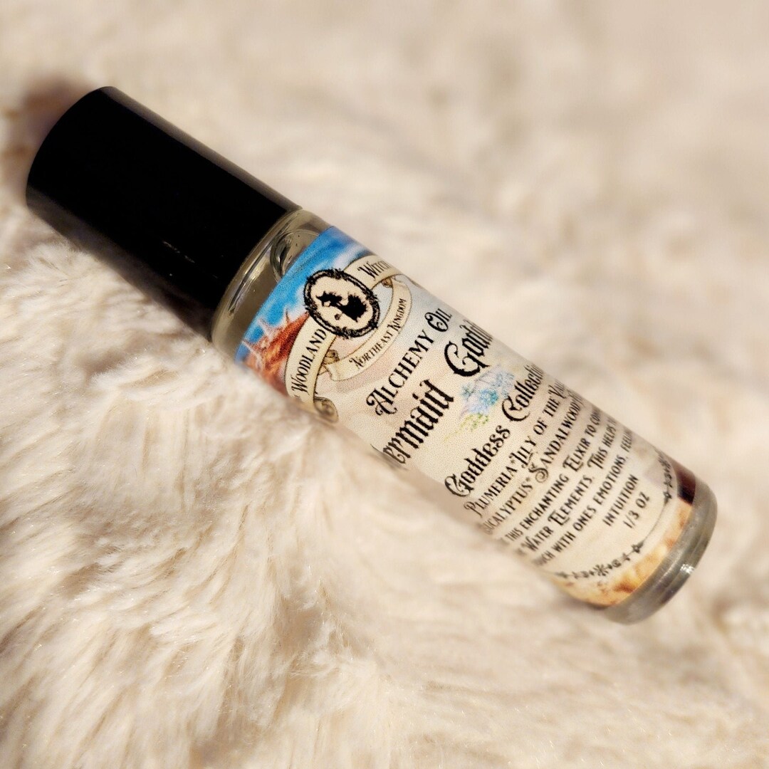 MERMAID GODDESS OIL for Emotions, Sea Power & Water Element - Etsy