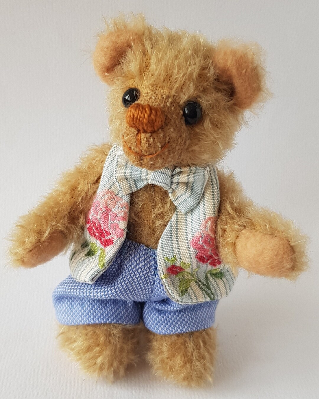 Tiny Teddy Frank - Etsy