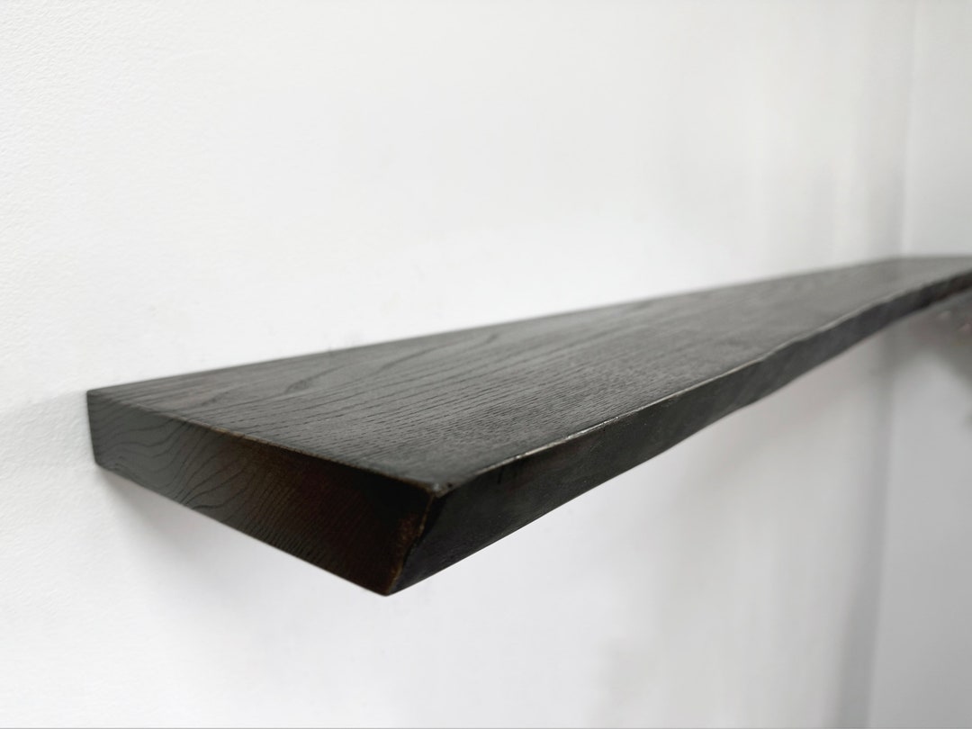 Ash Floating Shelves, Custom Wood Shelves, Rustic Shelves, Bathroom ...