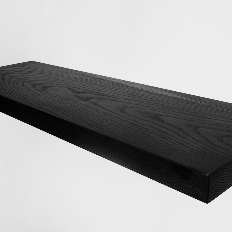 Custom Shelf Black Brown - Etsy