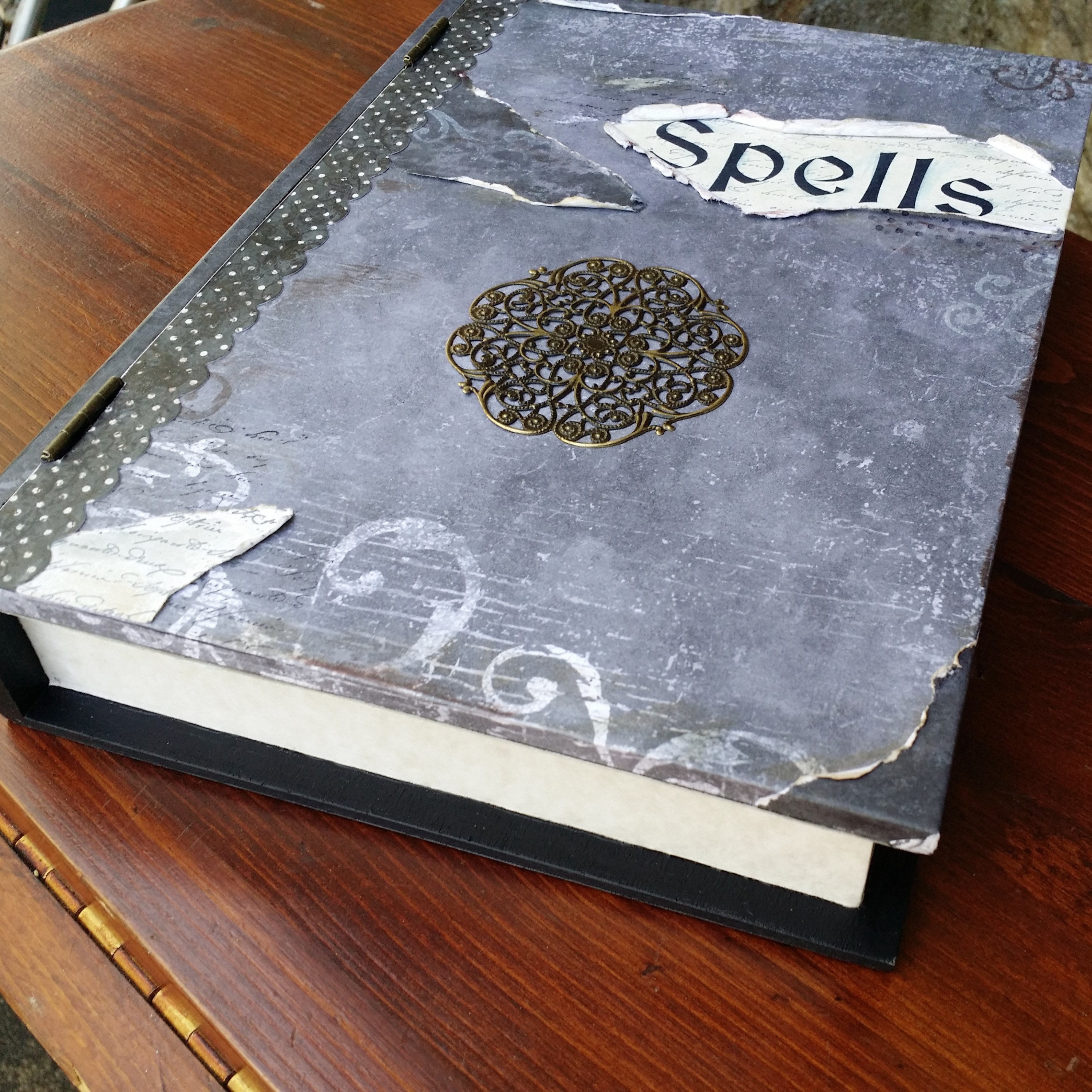 Pagan Storage Box Witchy Book Box Wiccan Trinket Box - Etsy