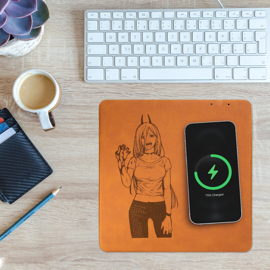 Custom Anime Wireless Charging Station Choose ANY Image You Want - Etsy