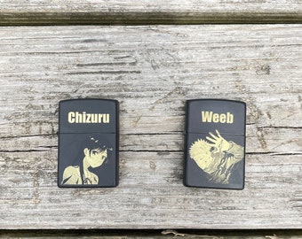 Toge Inumaki Anime Inspired Custom Laser Engraved Zippo Lighter - Etsy