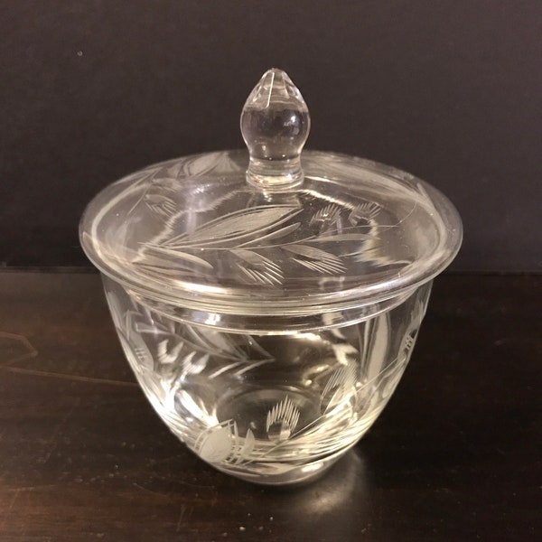 Etched Candy Dish - Etsy
