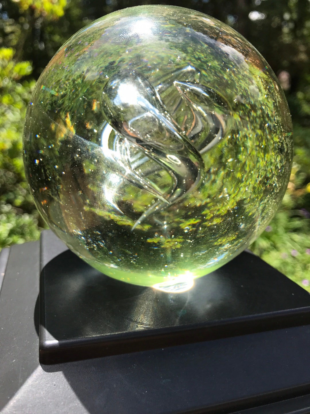 Paperweight, Glass Paperweight, Large Paperweight, Interior Design ...