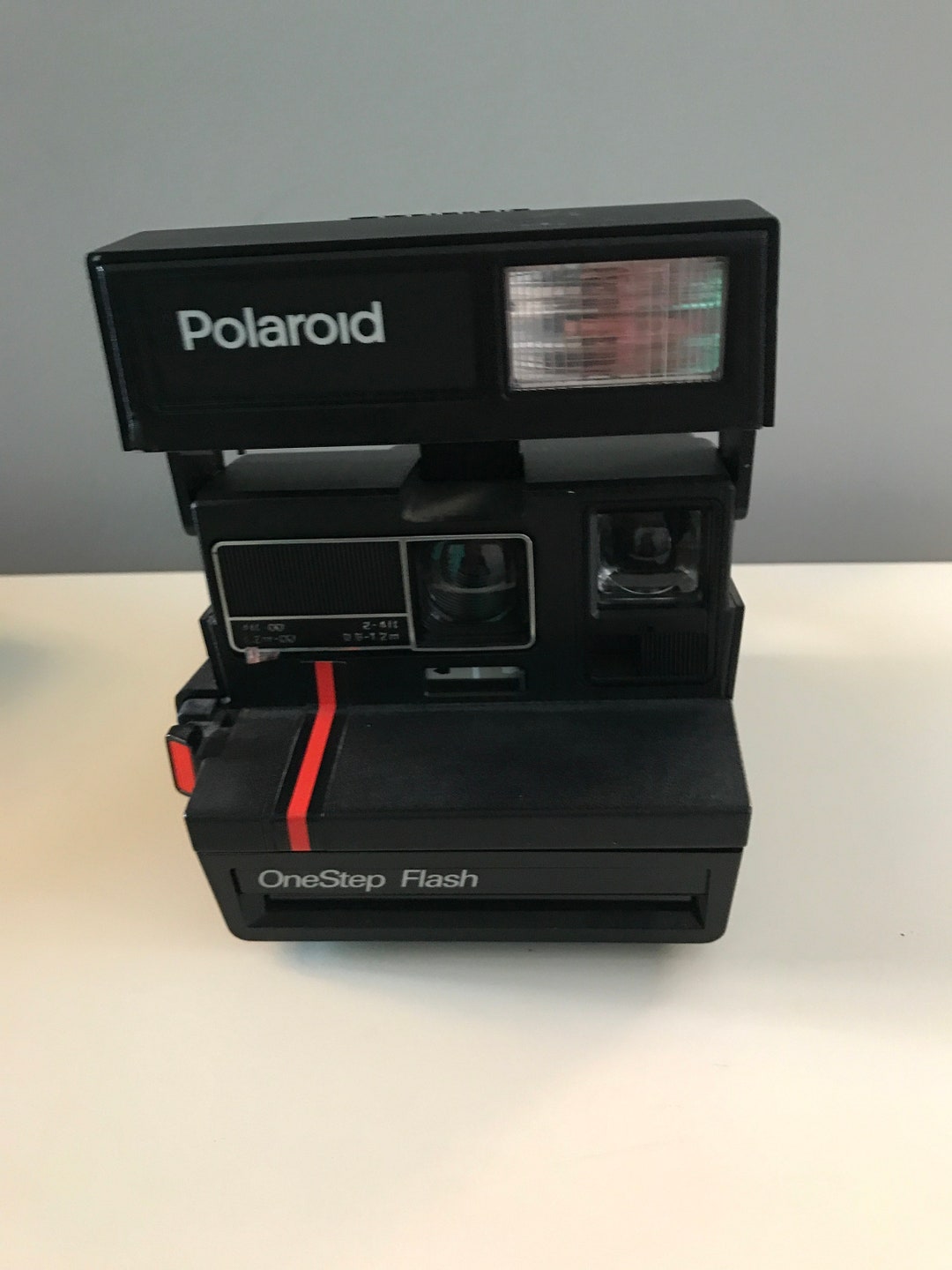 Polaroid Camera, Instant Camera, Red Stripe Polaroid Camera, 600 ...