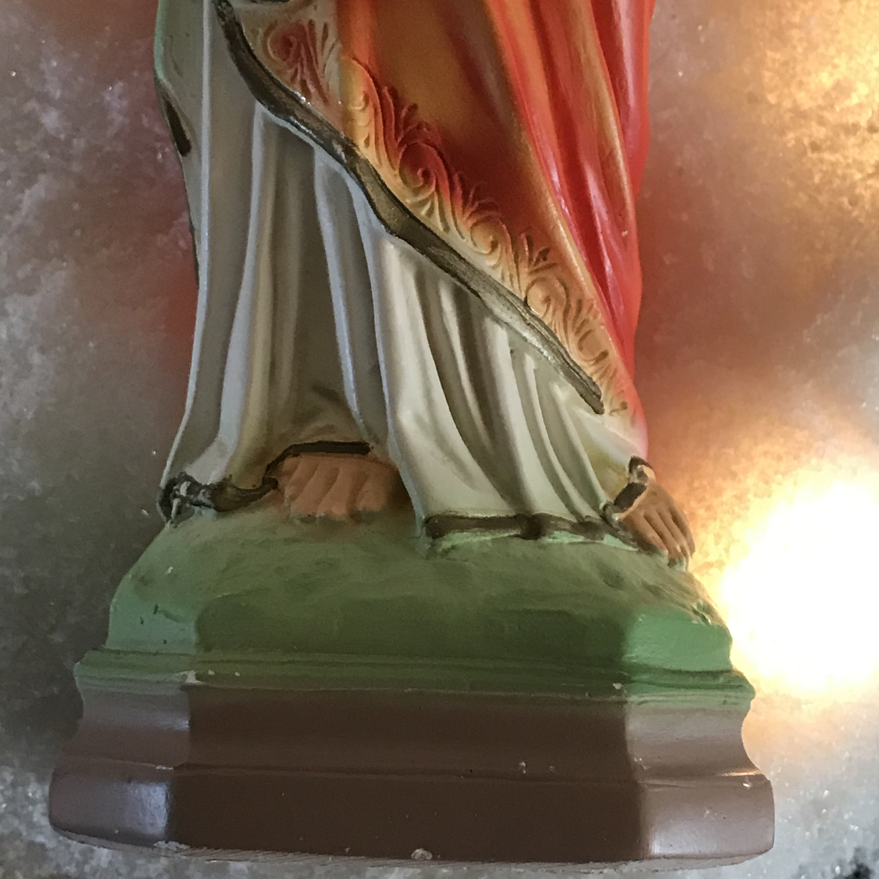 Sacred Heart of Jesus Chalkware CS110 Statue Religious - Etsy