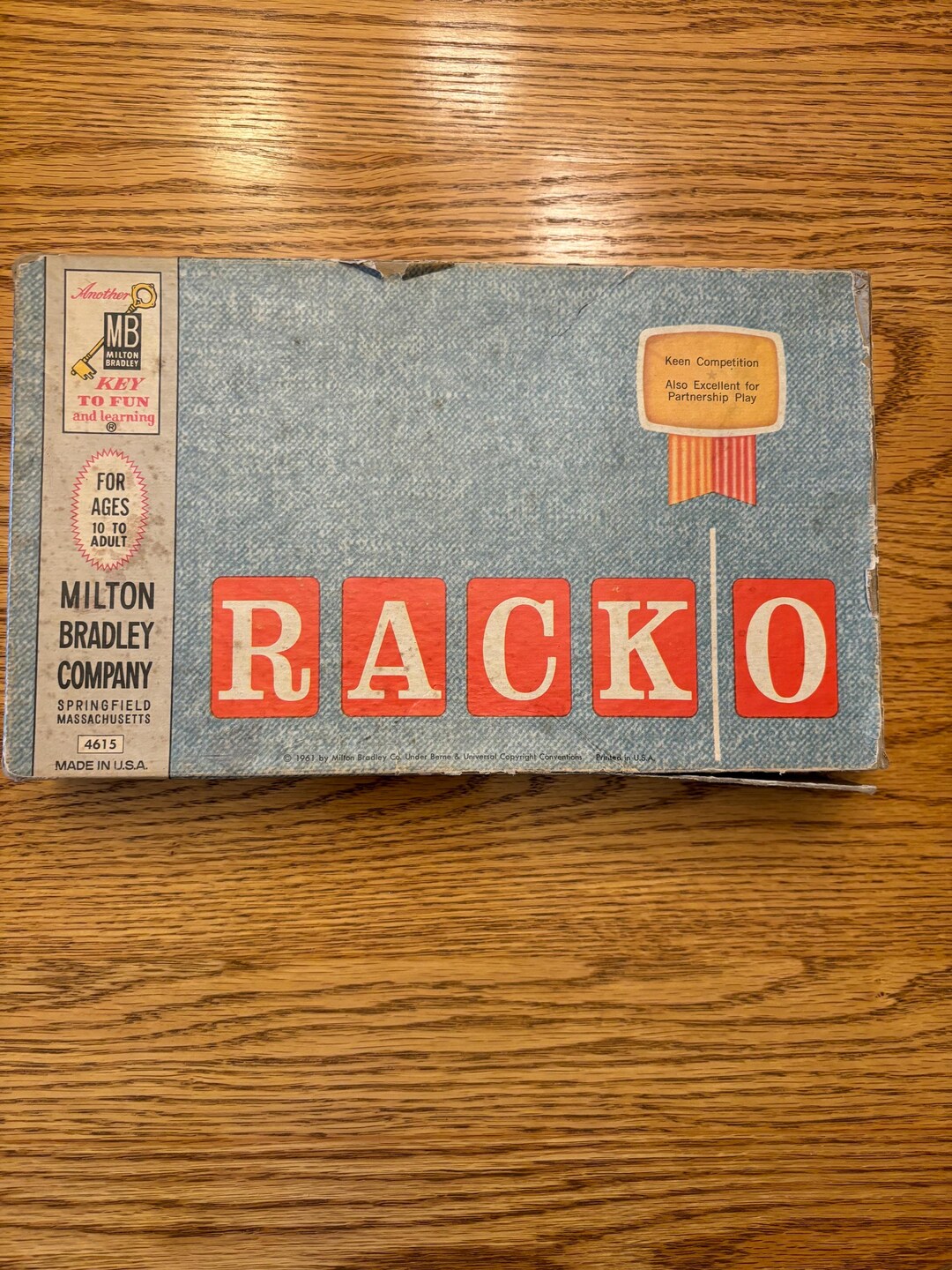 Game, Racko Game, Board Game, Vintage Rack-o Game, Milton Bradley Game ...