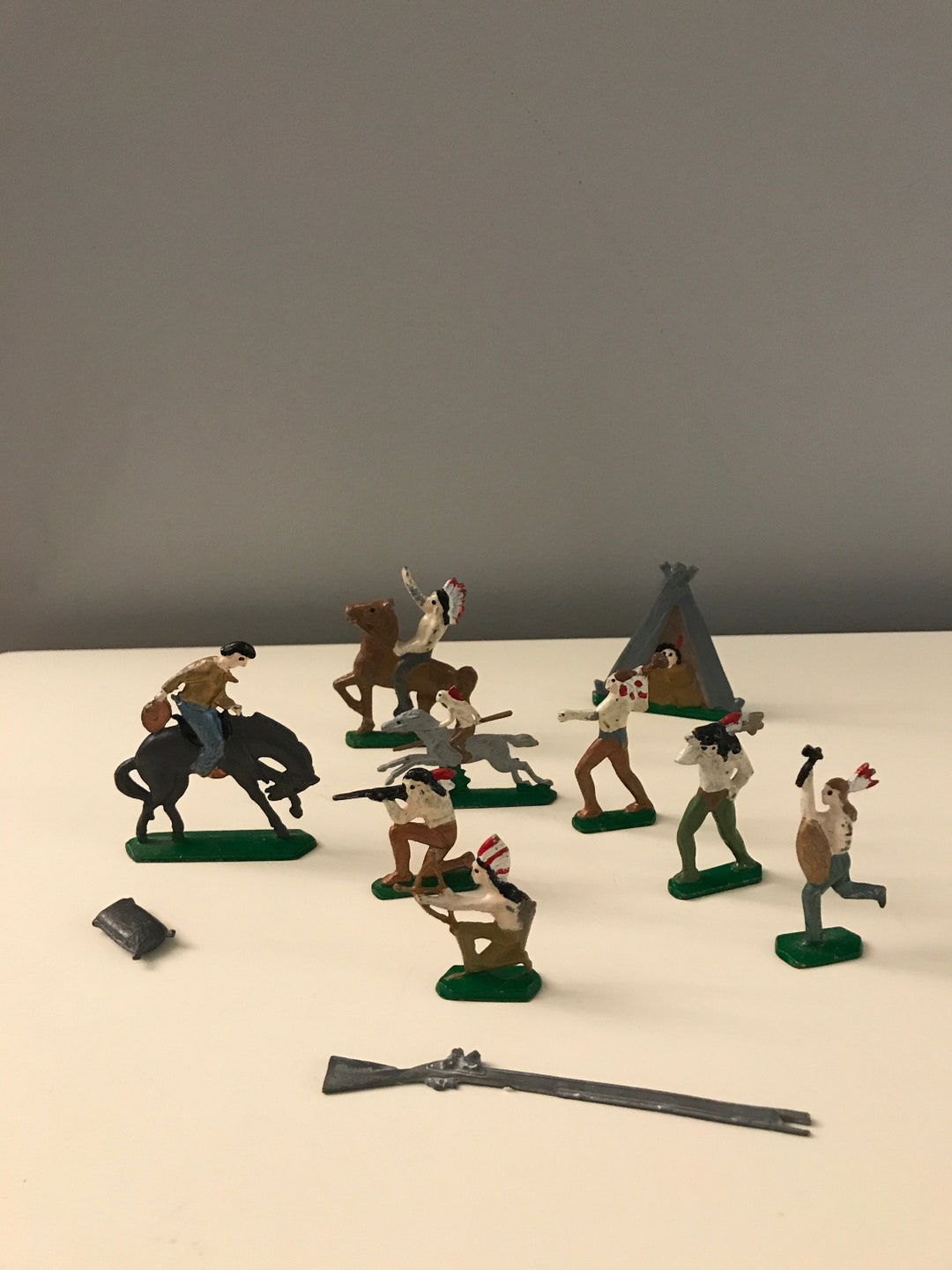 Lead Toys, Collector's Lead Toys, Lot of 11, Vintage Lead Toys, Small ...