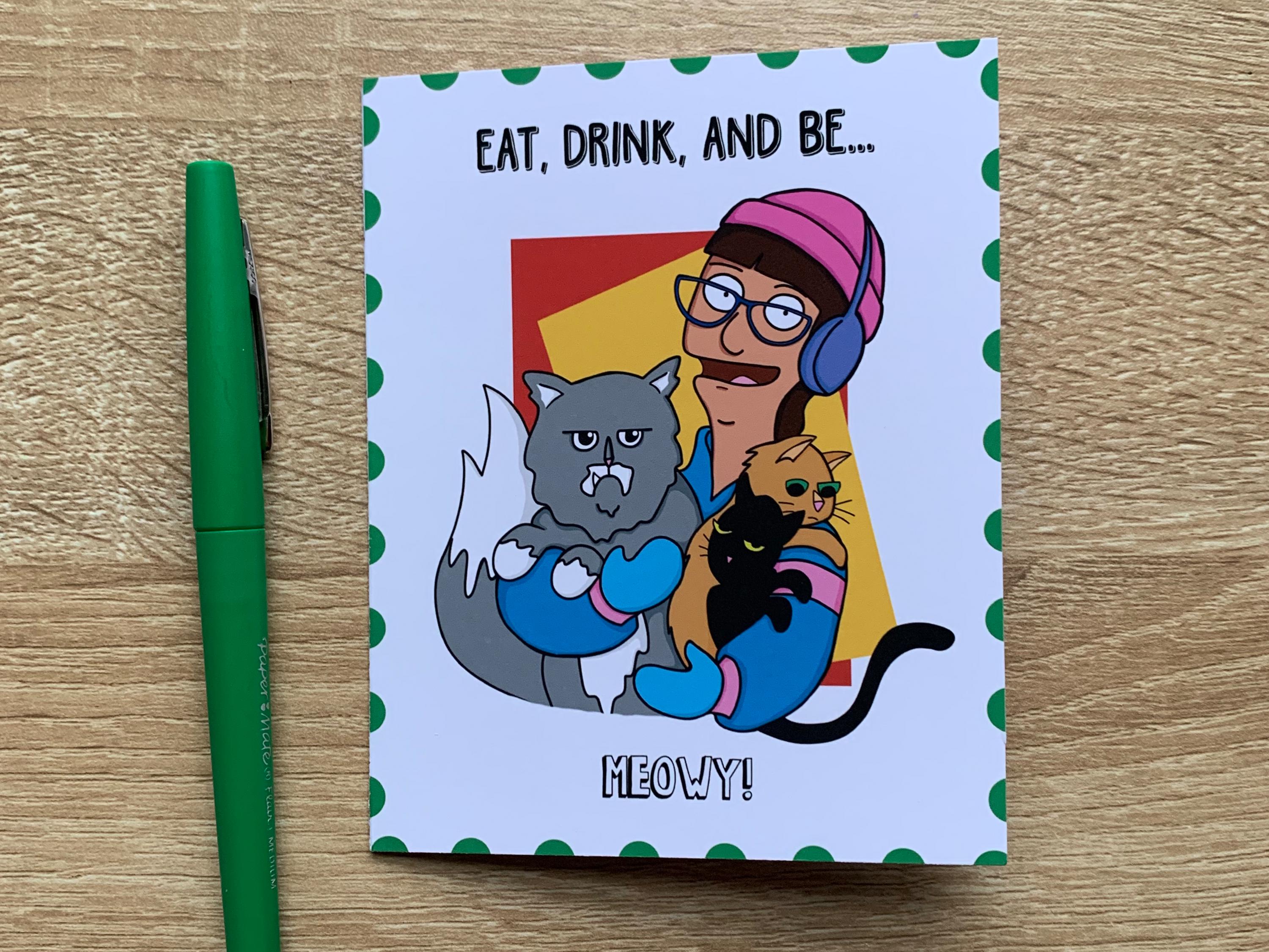 6 Bobs Burgers Holiday Cards - Etsy