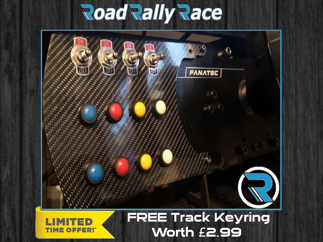 Fanatec 2.5 Clubsport Button Box Sim Racing, Euro Truck,american Truck ...