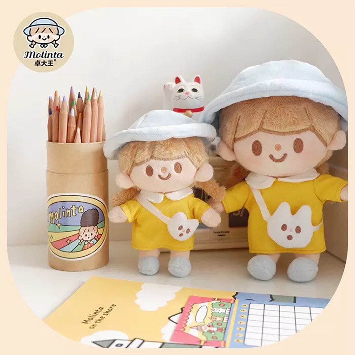 Dec. New Molinta Plush Toysbig and Small and Mini Size | Etsy