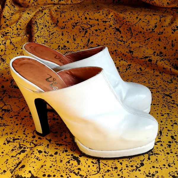 Platform Mules - Etsy