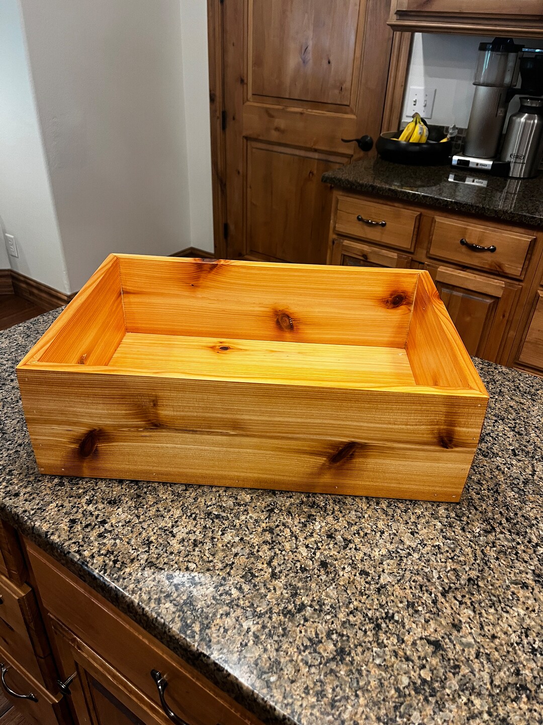 Wood Storage Bin | Pantry Organization | Misc. Storage - Etsy