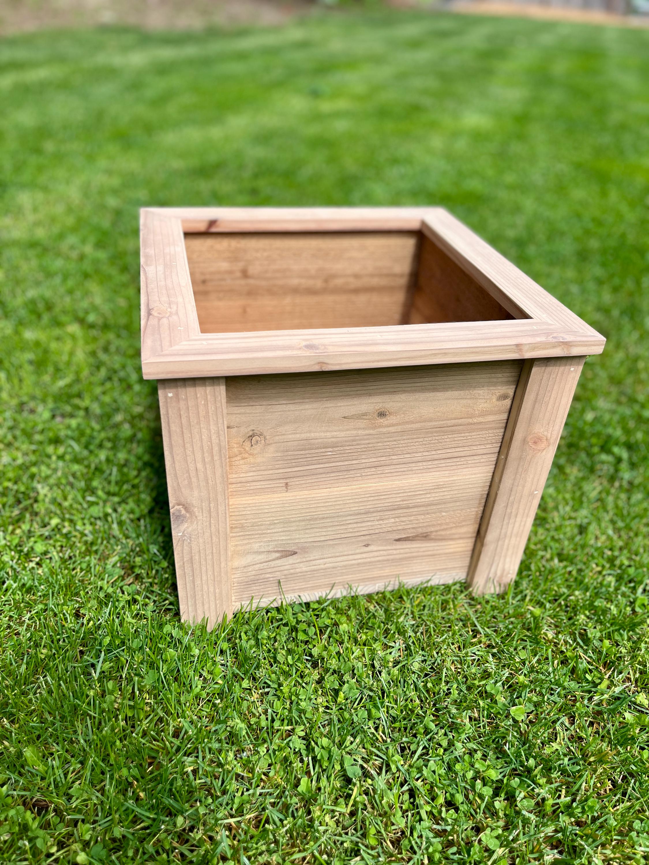 Handcrafted Cedar Planter Box: Raised Garden Bed - Etsy
