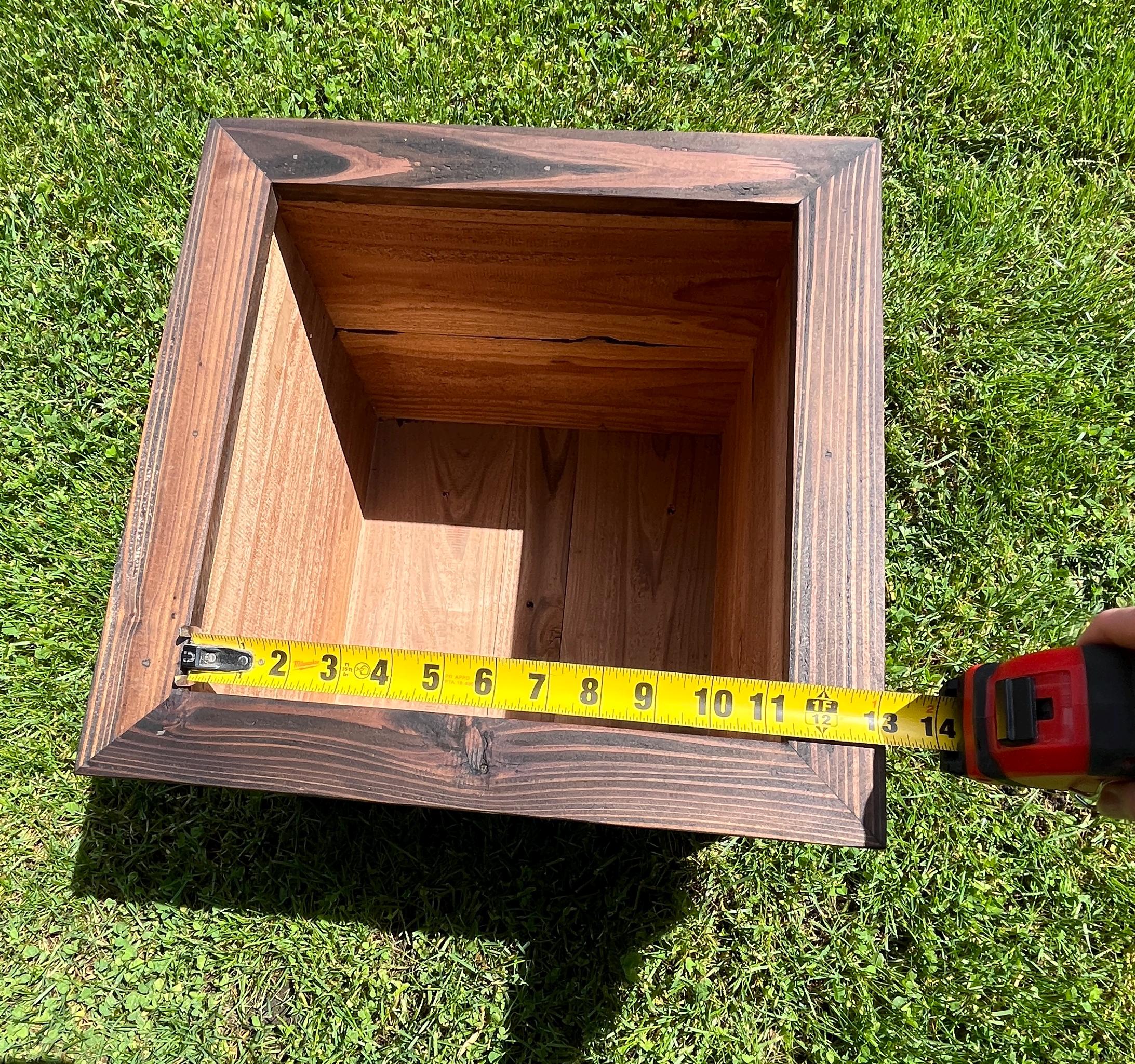 Handcrafted Cedar Planter Box: Raised Garden Bed - Etsy